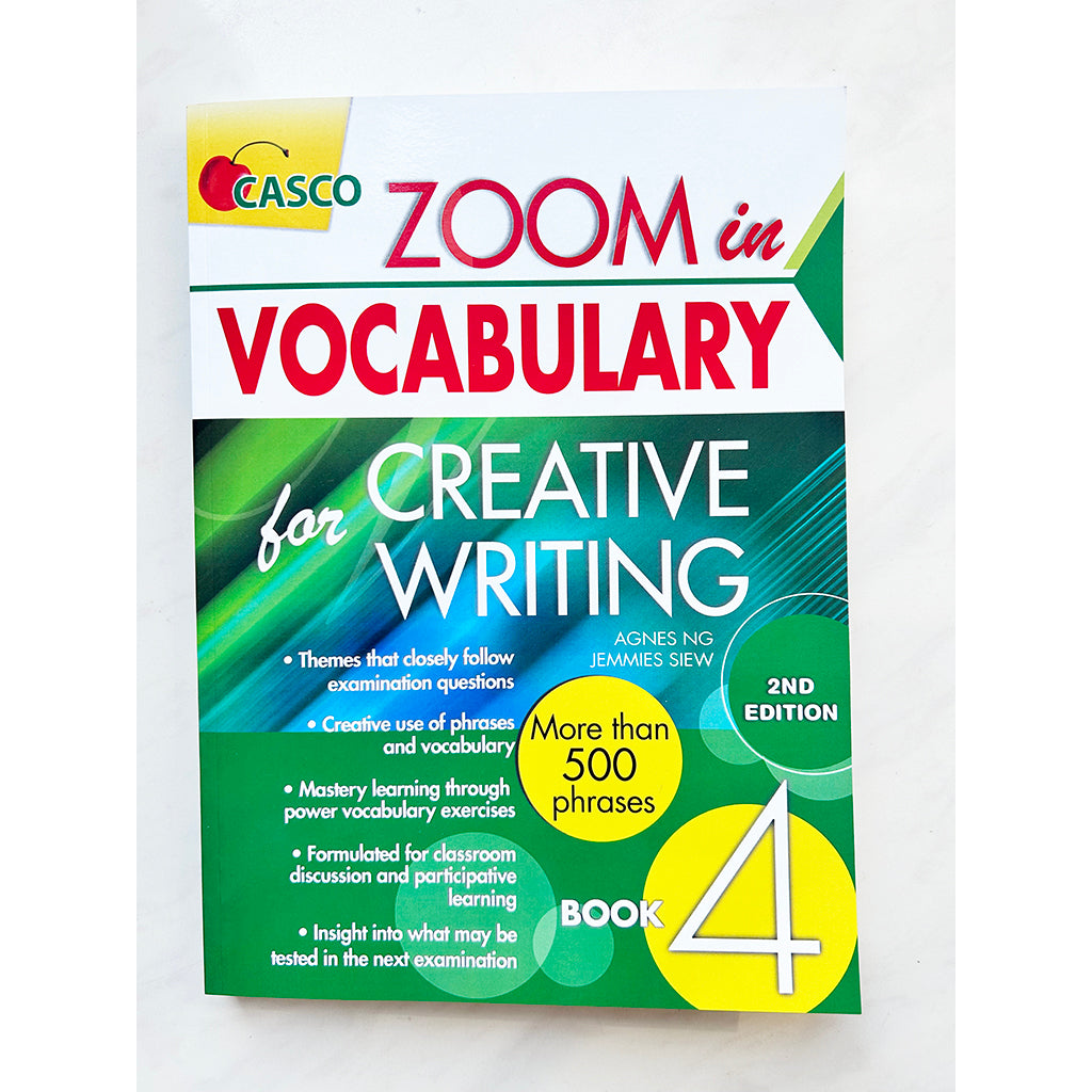 Zoom in Vocabulary for Creative Writing 4 (New Edition) – DoMa Bookstore