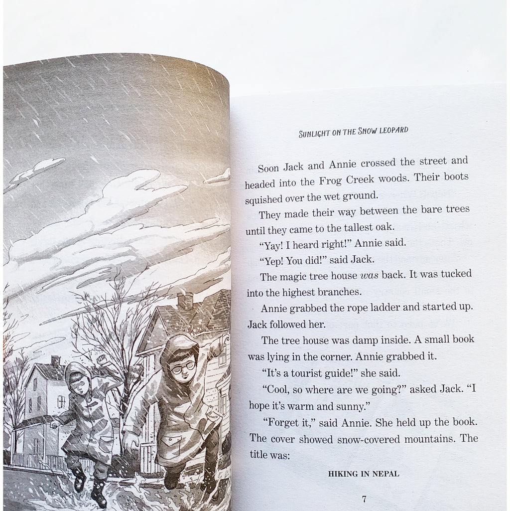 Magic Tree House #36 Sunlight on the Snow Leopard – DoMa Bookstore