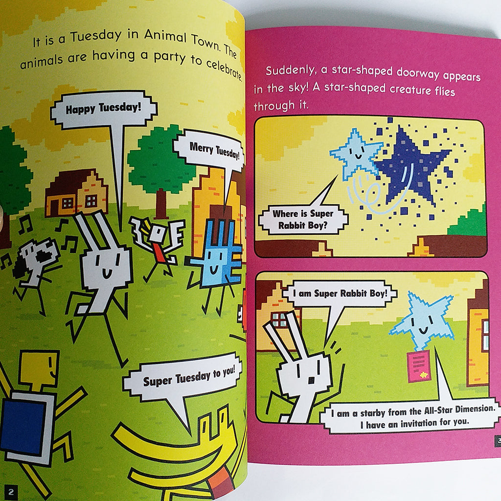 Press Start! #8 Super Rabbit All-Stars! – DoMa Bookstore