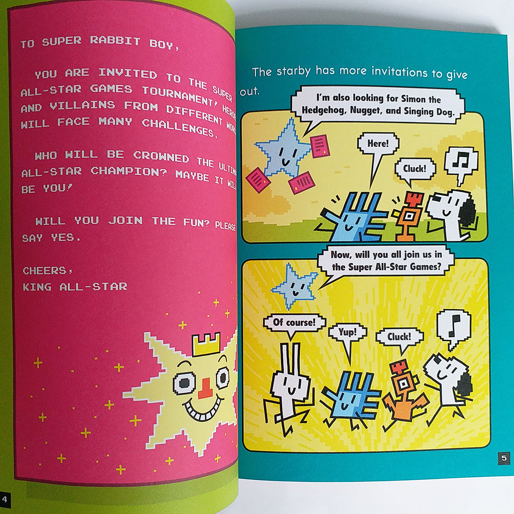 Press Start! #8 Super Rabbit All-Stars! – DoMa Bookstore