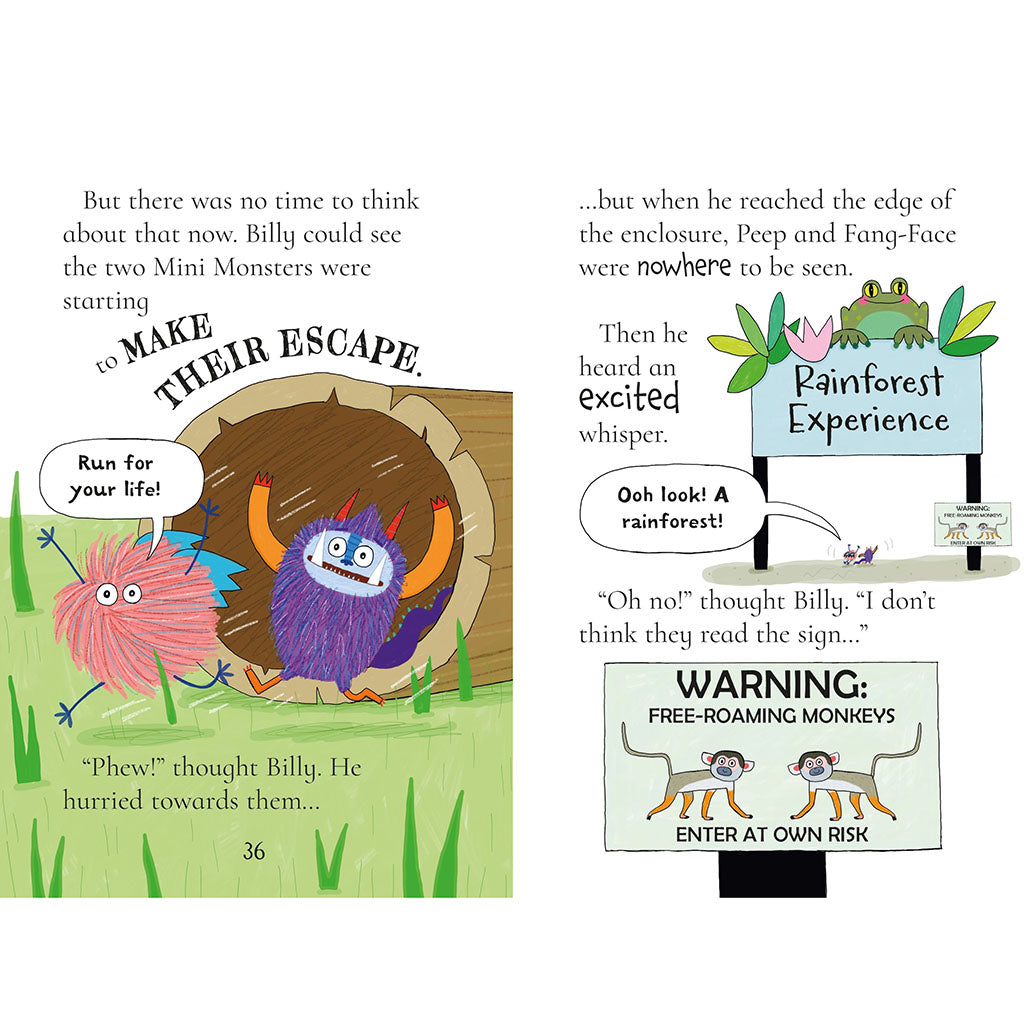 Billy and the Minimonsters - Monsters at the Zoo – DoMa Bookstore