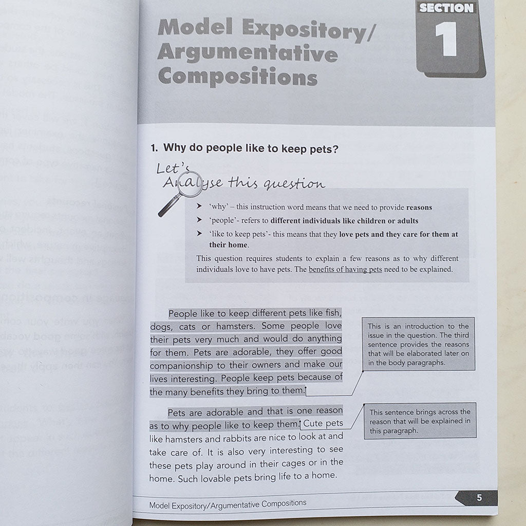 The Role Model Compositions - For Lower Secondary – DoMa Bookstore