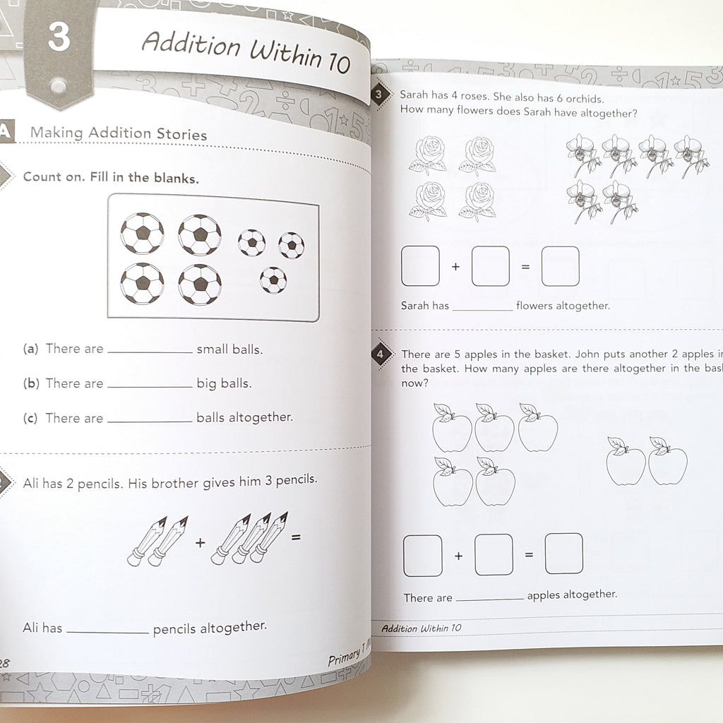 Complete Smart Series Maths Primary 1 (New Edition) – DoMa Bookstore
