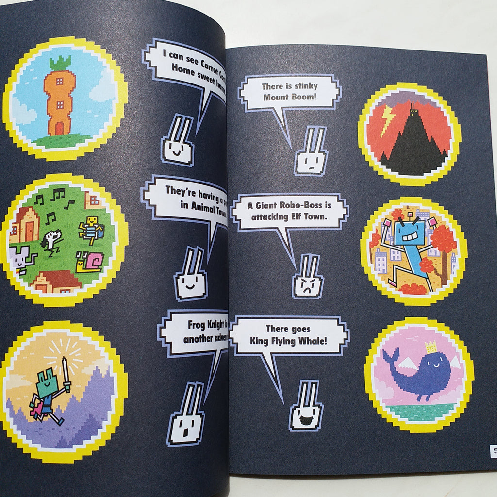 Press Start #12: Super Rabbit Boy World! – DoMa Bookstore