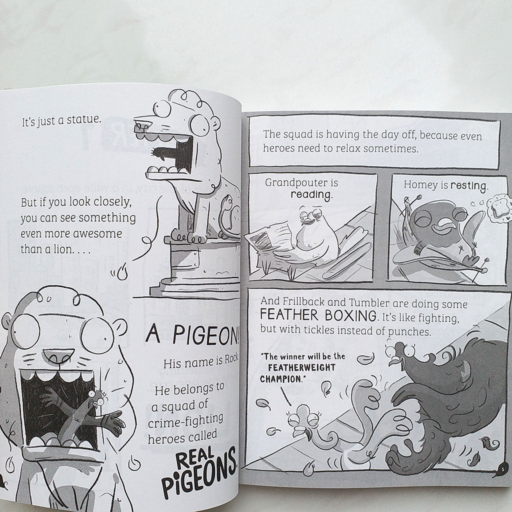 Real Pigeons Eat Danger (Book 2) – DoMa Bookstore